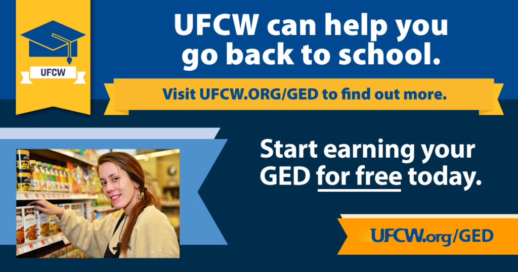 Free GED Program UFCW Local 400